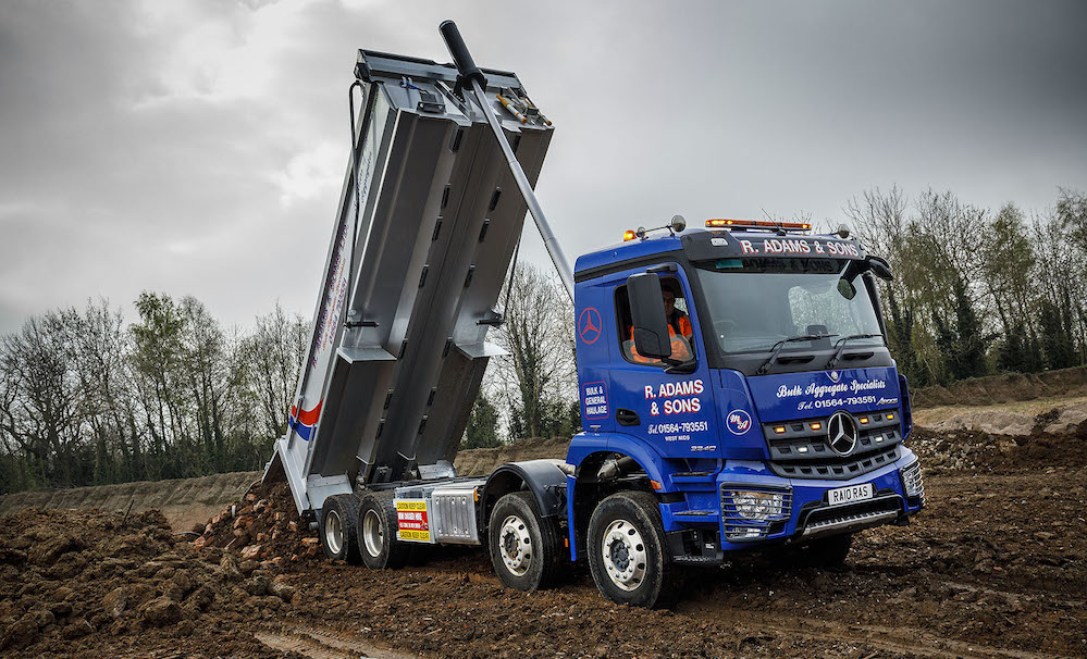 R Adams aims high by going low with new Mercedes-Benz Arocs model ...