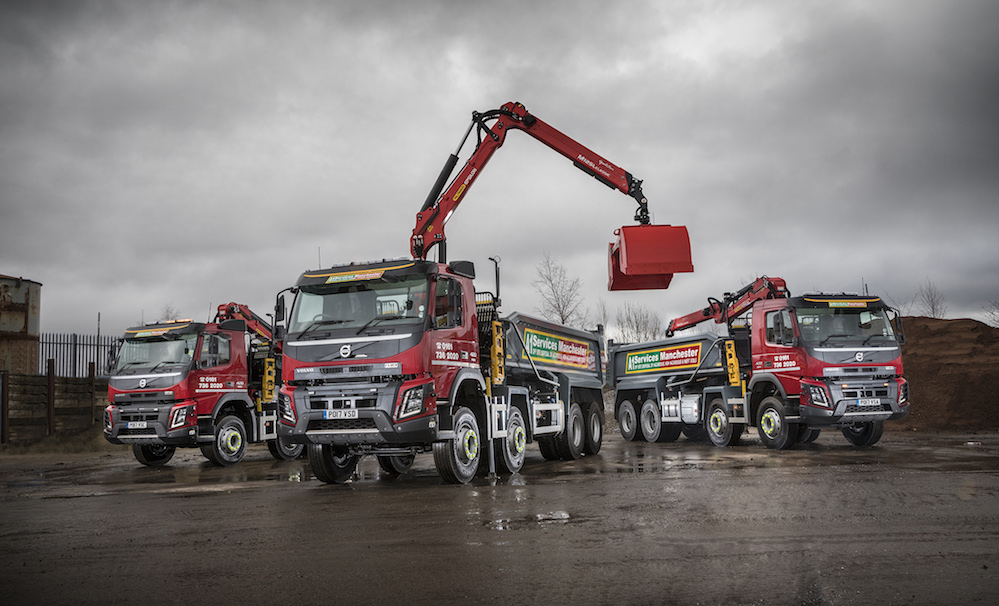 Additional three Volvo FMX tippers with grabs support growth at A1 ...