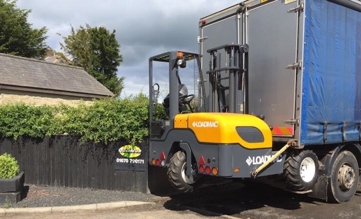Quicklawn invest in second “incredible” truck mounted forklift from ...