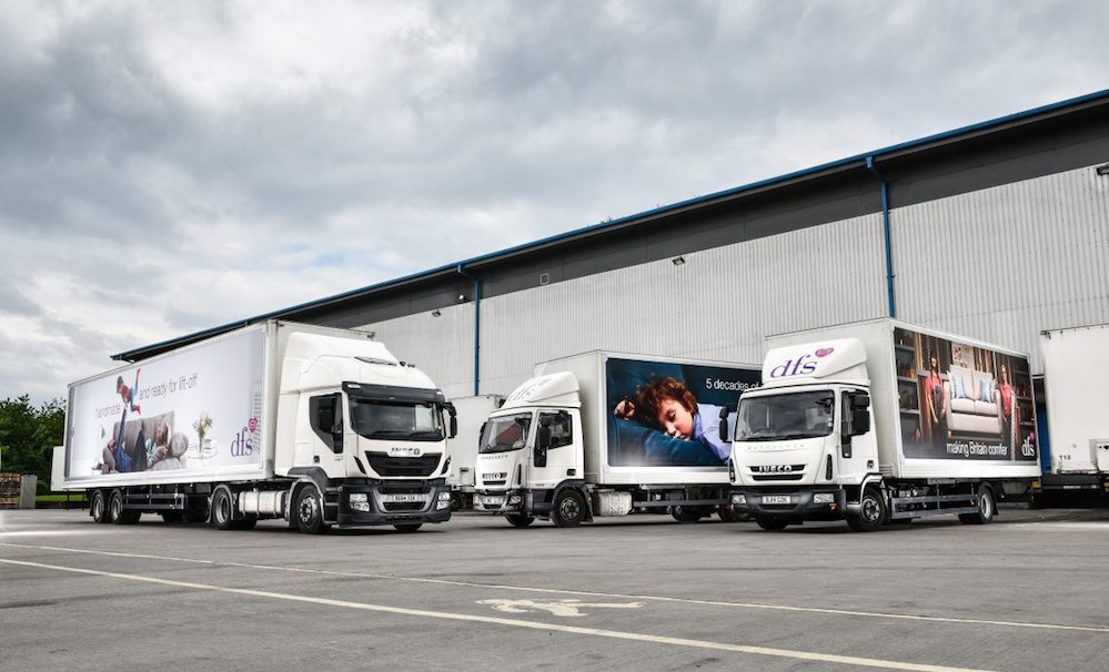 DFS livery refresh sits pretty thanks to RGVA and Traxx® | Fleet UK Haulier