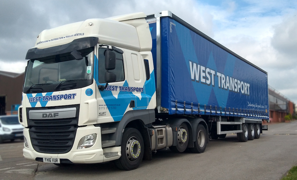 Montracon continue to Deliver for West Transport | Trailers UK Haulier