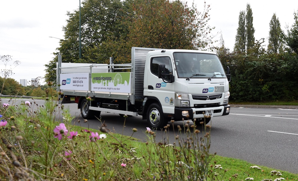 Flogas invests in a greener fleet with first hybrid delivery truck ...
