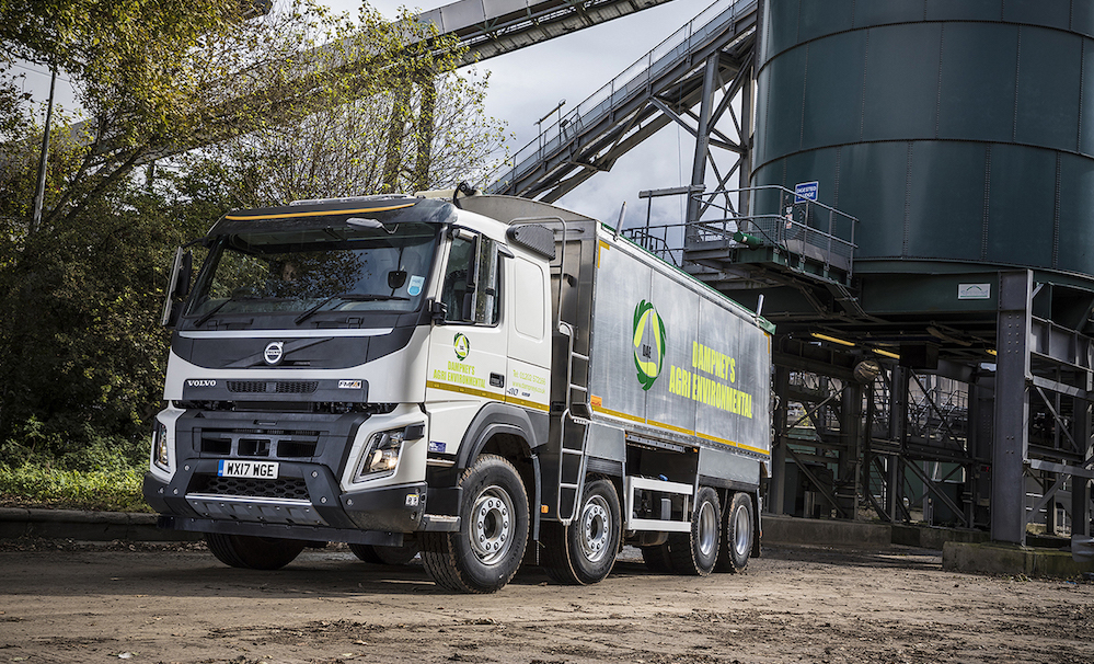 Volvo’s Tandem Axle Lift creates the right environment at Dampney’s Ltd ...