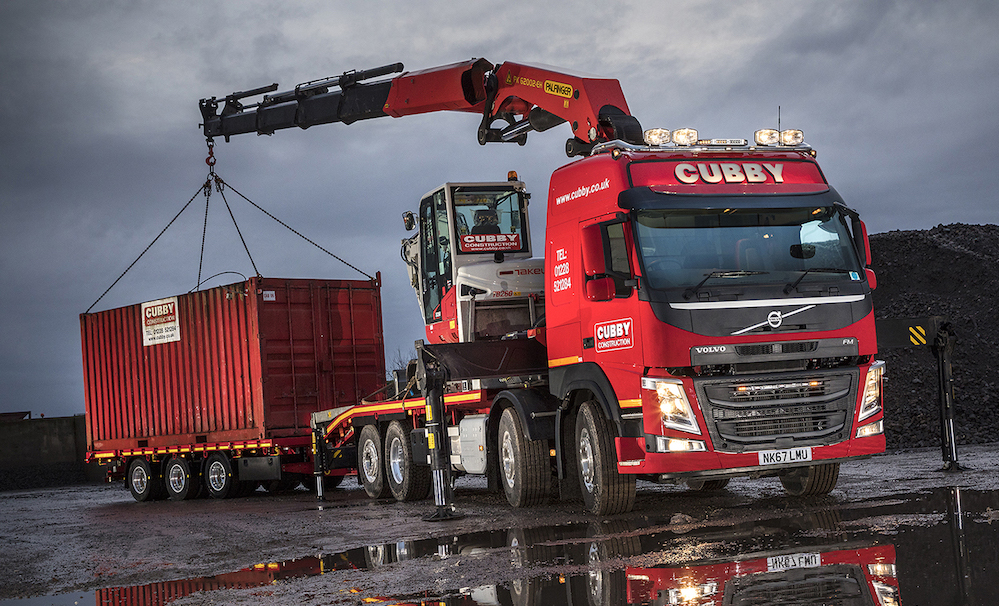Cubby Construction’s new Volvo FM delivers a seasonal surprise | Fleet ...