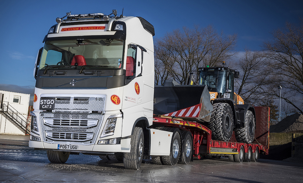 O’Connor Utilities first Volvo Truck gets Flagship Status | Fleet UK ...