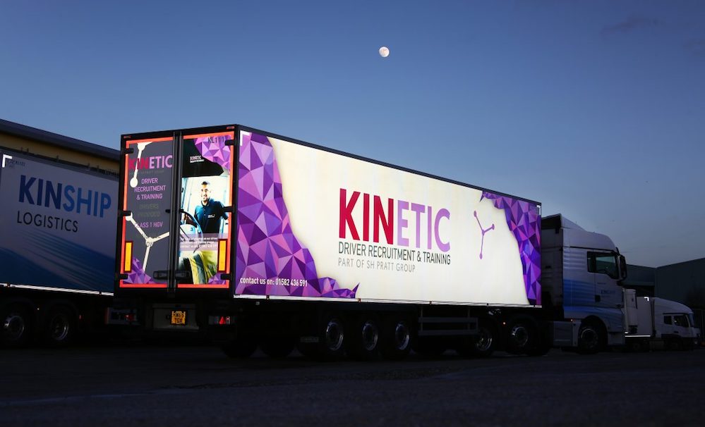 Striking reflective wrap helps Kinetic shine a light on recruitment ...