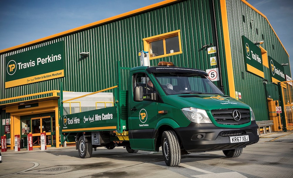 Travis Perkins and Intercounty Truck & Van celebrate a Mercedes-Benz ...