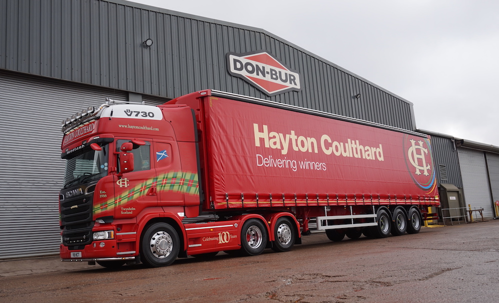 Hayton Coulthard Purchase Curtainsiders From Don-Bur | Trailers UK Haulier