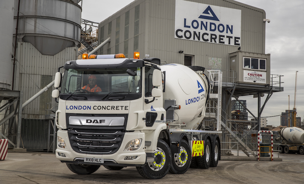 London Concrete adds DAF New CF 450 8x4s to fleet to deliver Euro-6 ...