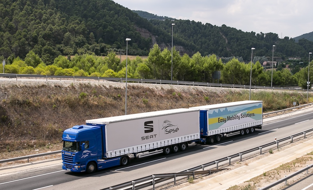SEAT and Grupo Sesé debut the duo trailer, the longest, most efficient ...