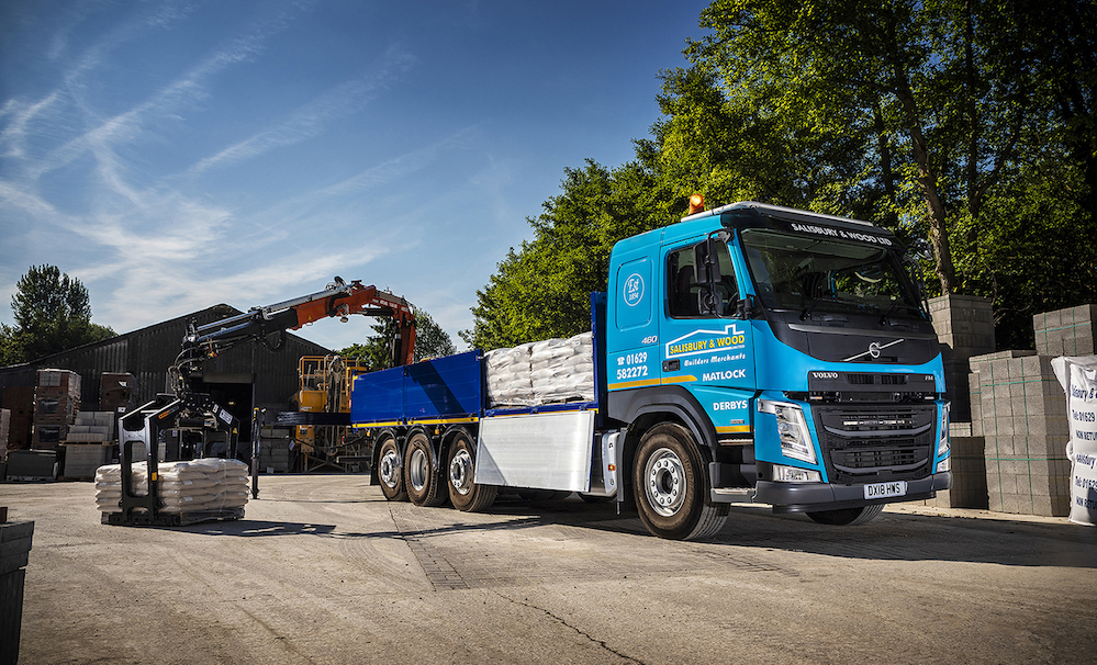 Salisbury & Wood Ltd access all areas with a new Volvo FM tridem ...