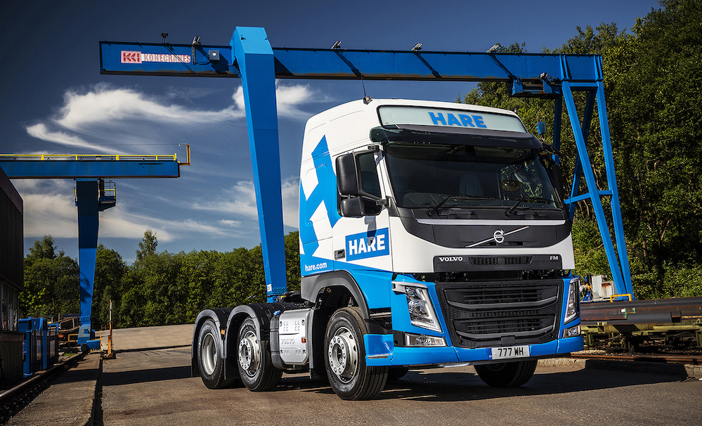 A new Volvo FM shows its mettle at WM. Hare Group | Fleet UK Haulier