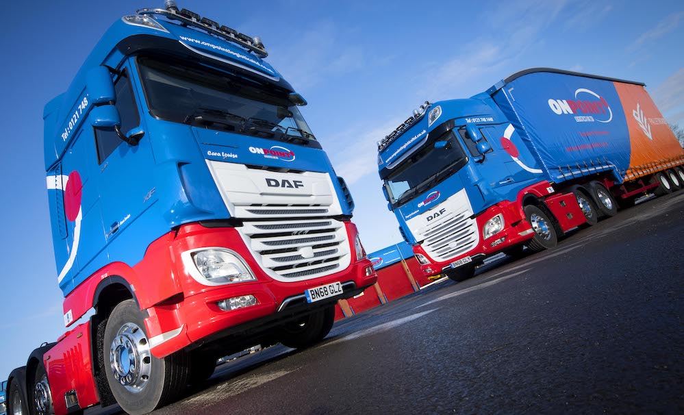 OnPoint Logistics points to new marque with DAF | Fleet UK Haulier
