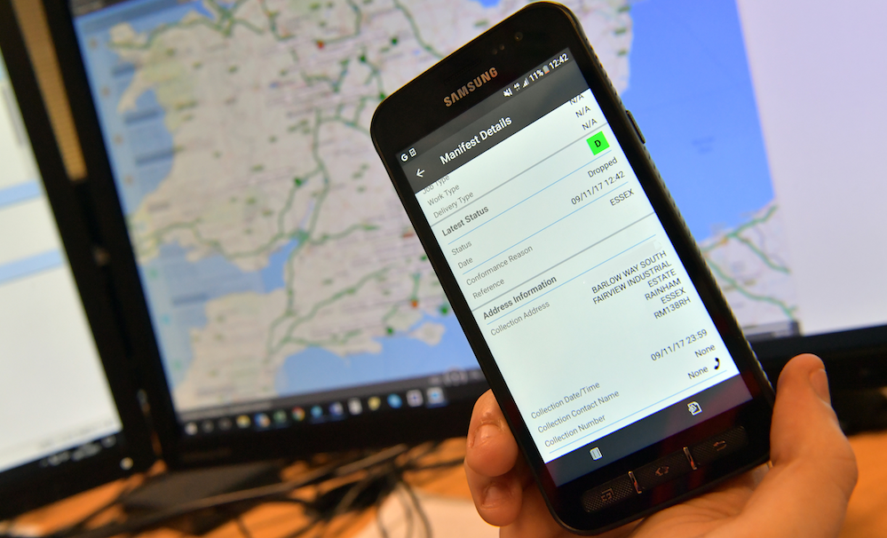 Mandata showcases new mobile technologies at CV Show | Events UK Haulier