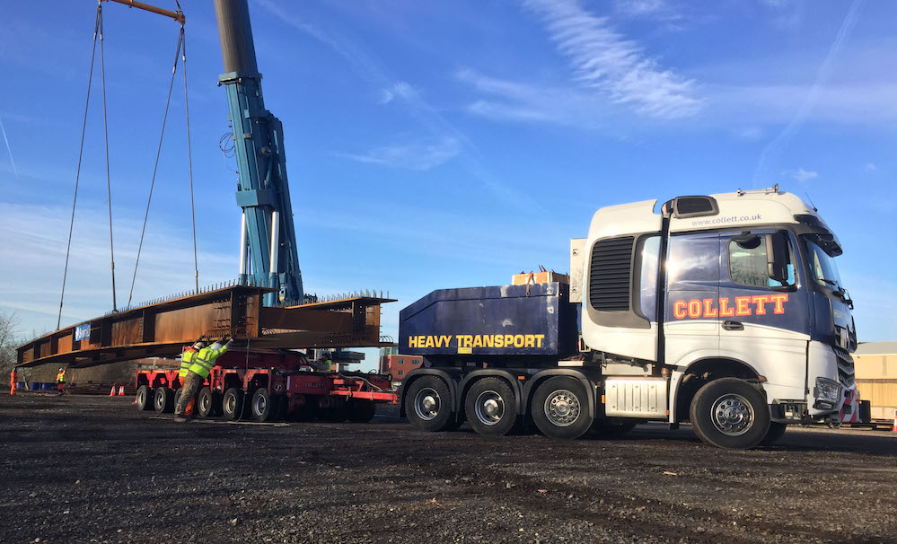 Turntable Tech for Severfield Girders | Haulage UK Haulier