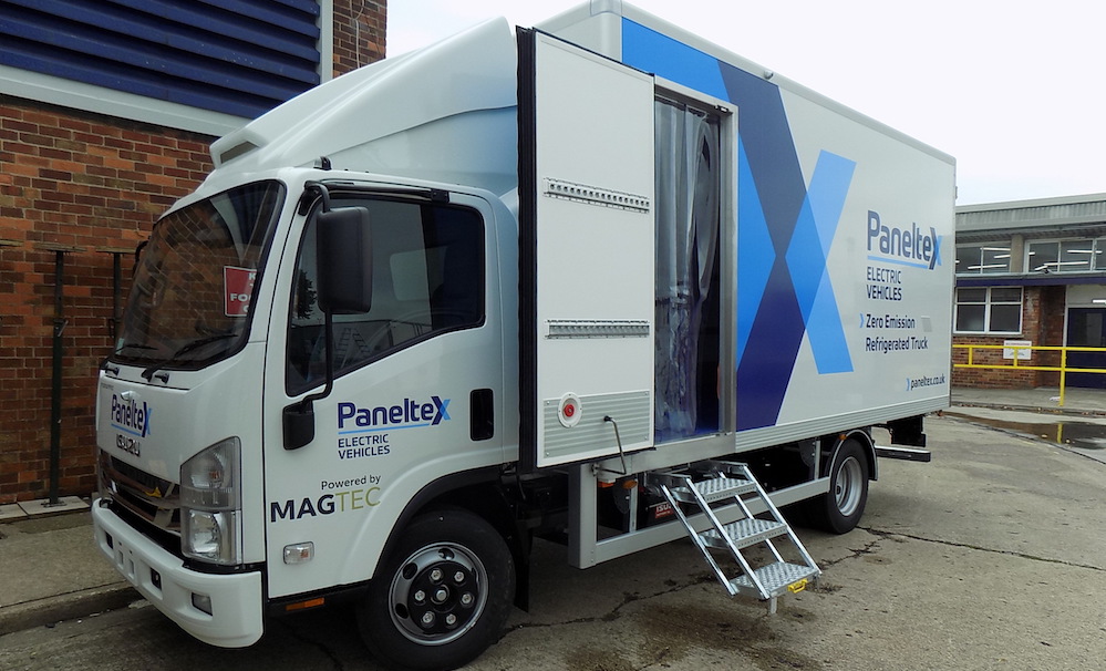 Paneltex lights up the CV Show with all-electric display | Events UK ...