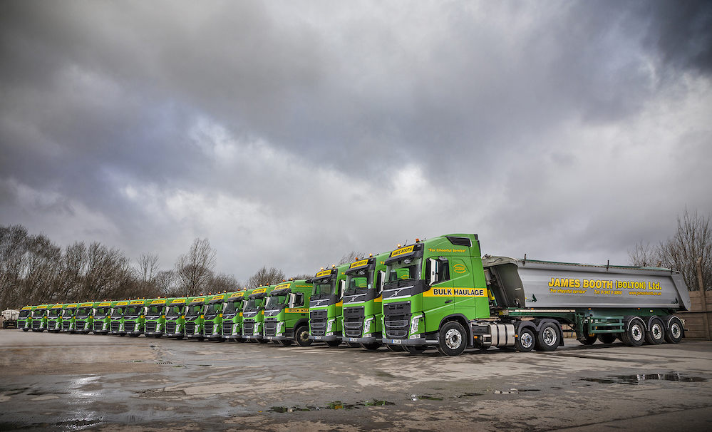 Ten new Volvo tractor units are just the ticket for James Booth (Bolton ...