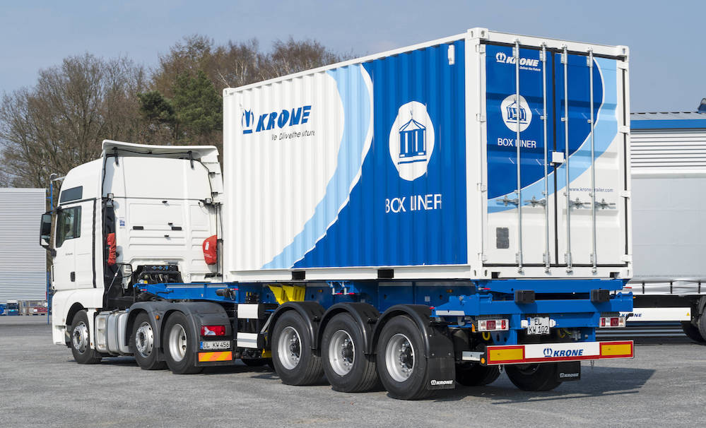 Krone present the ultimate in container carrier flexibility at ...