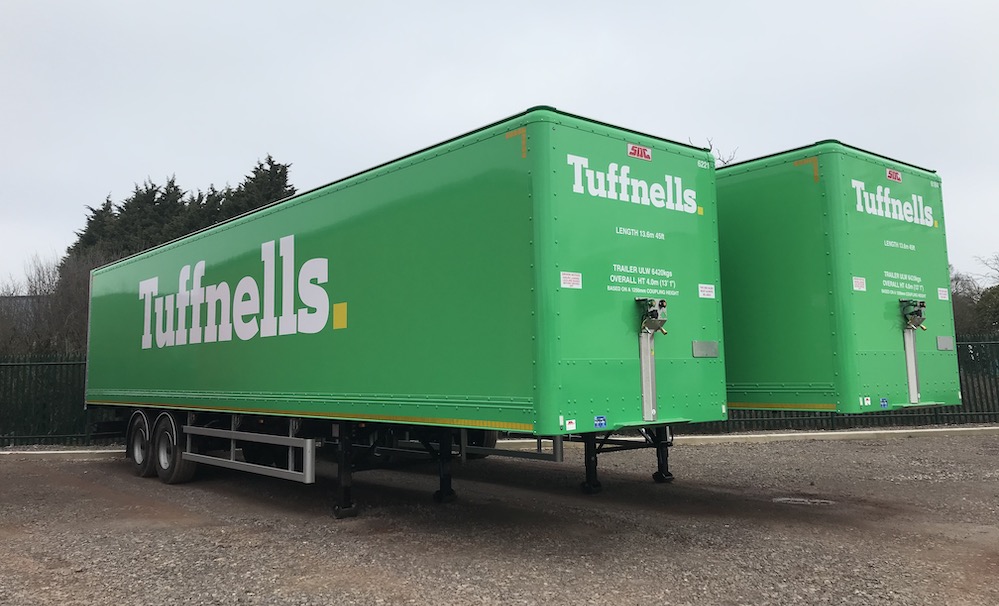 TIP delivers for Tuffnells | Trailers UK Haulier