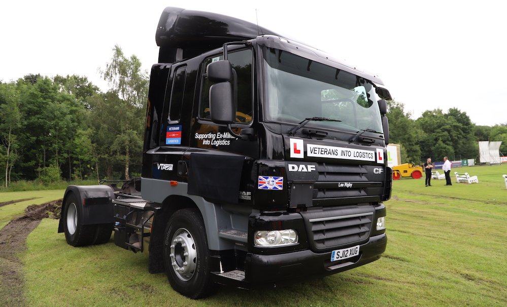 Veterans into Logistics names DAF truck in memory of Fusilier Lee Rigby ...