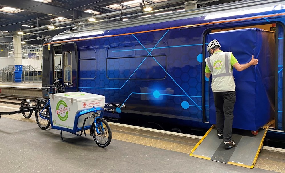 Passenger trains converted to deliver parcels to city centres | Courier ...