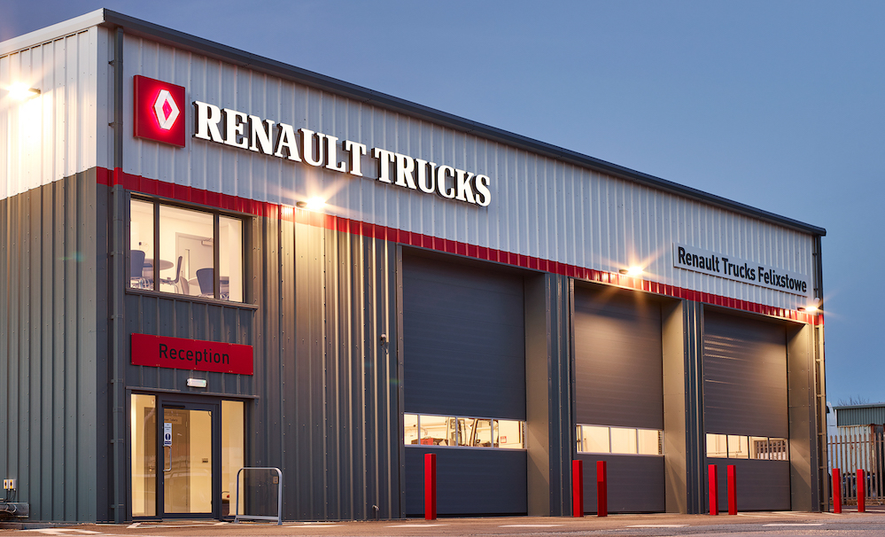 Renault Truck Commercials Felixstowe moves to new purpose-built site ...
