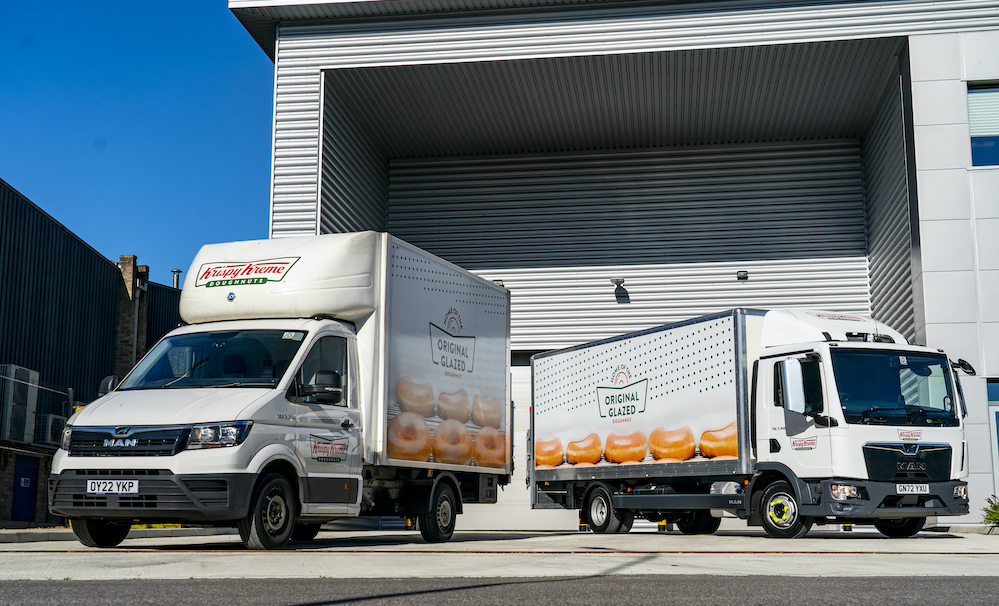 Britain’s favourite delicious doughnut manufacturer Krispy Kreme chooses MAN | Fleet UK Haulier