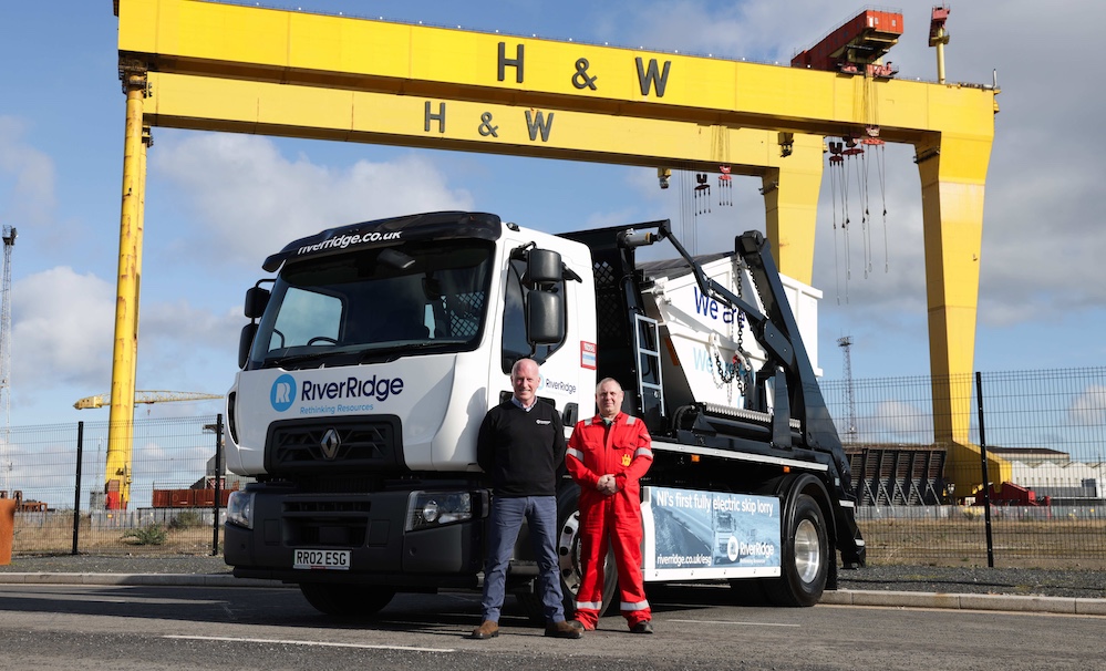 RiverRidge Sees First Fully Electric Skip Lift Vehicle in Northern ...