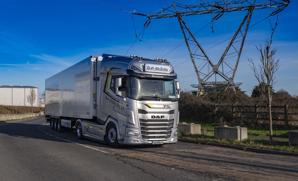 DG McArdle adds special 75th Anniversary DAF XG+ to fleet | Fleet UK Haulier
