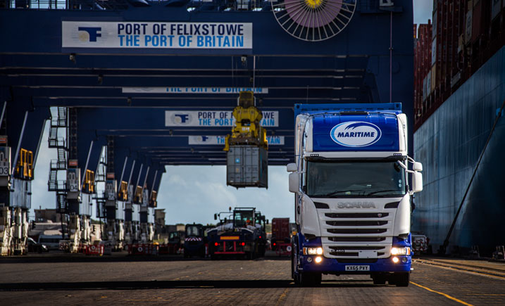 Maritime Transport Ltd, Felixstowe based Container Haulage | UK Haulier