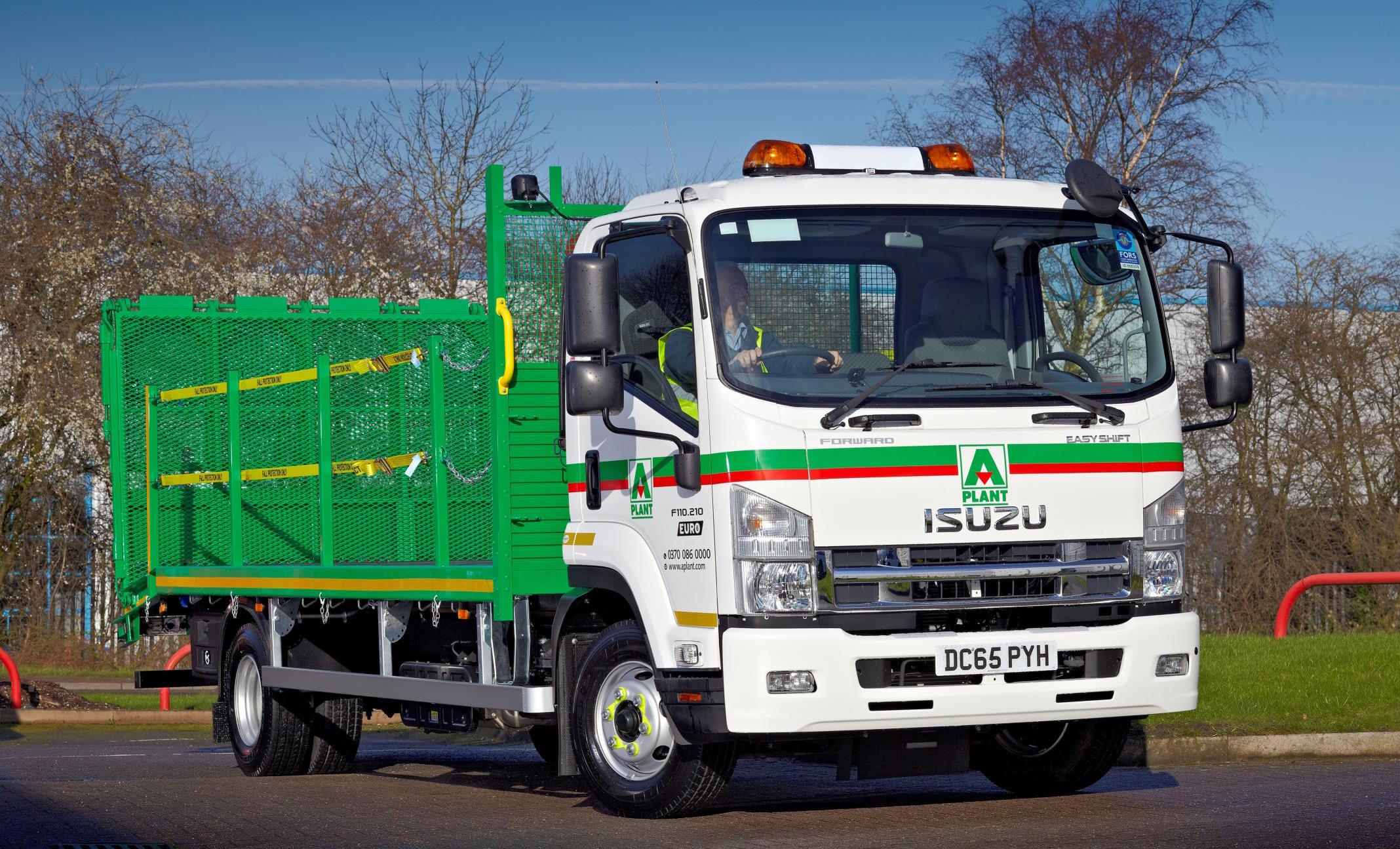 A-Plant takes its first 11 tonne Isuzu | Fleet UK Haulier