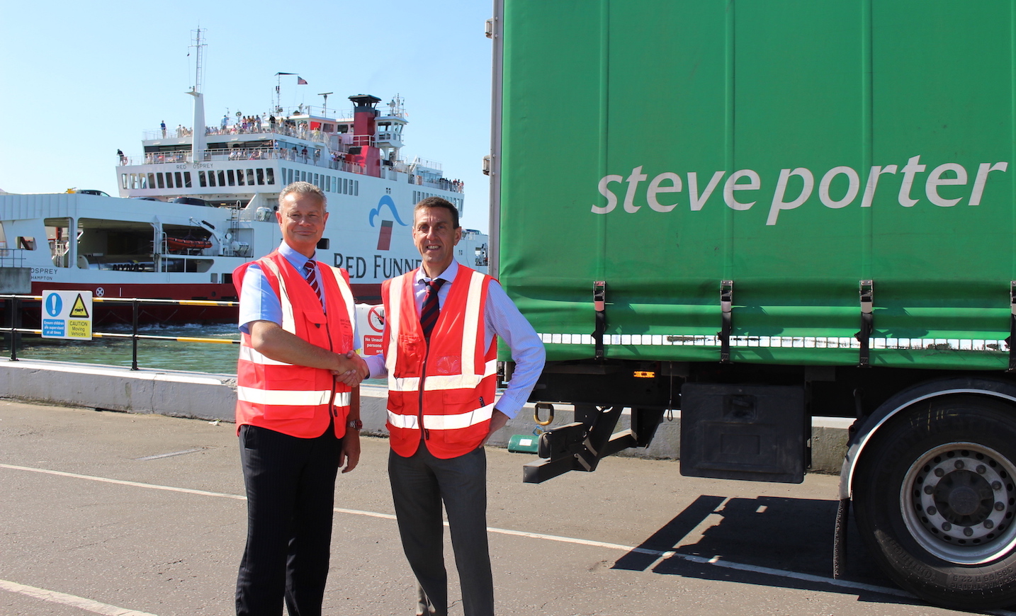 Steve Porter Transport and Red Funnel Ferries renew strategic ...