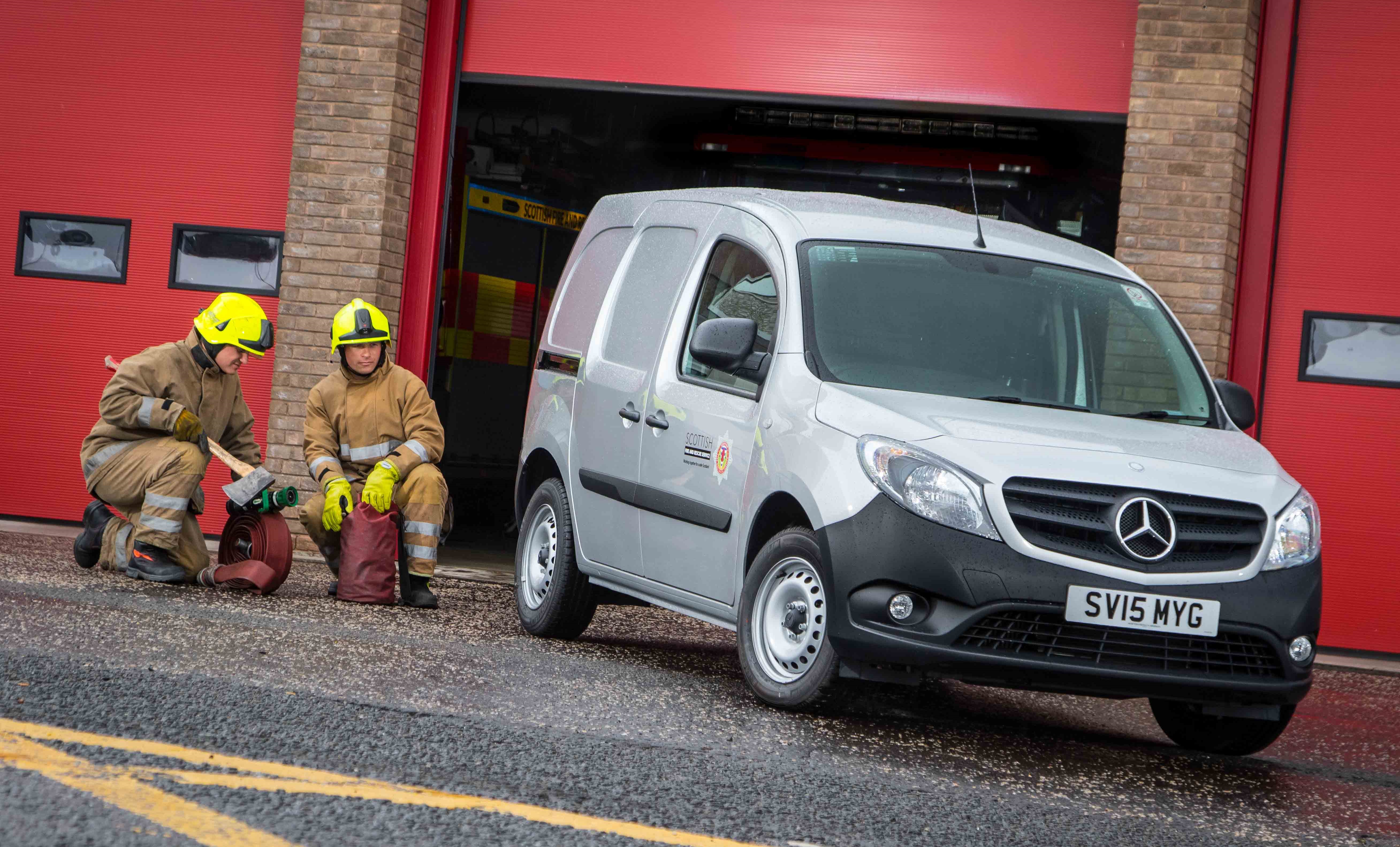 Mercedes-Benz Citans are the safe option for Scottish Fire and Rescue ...