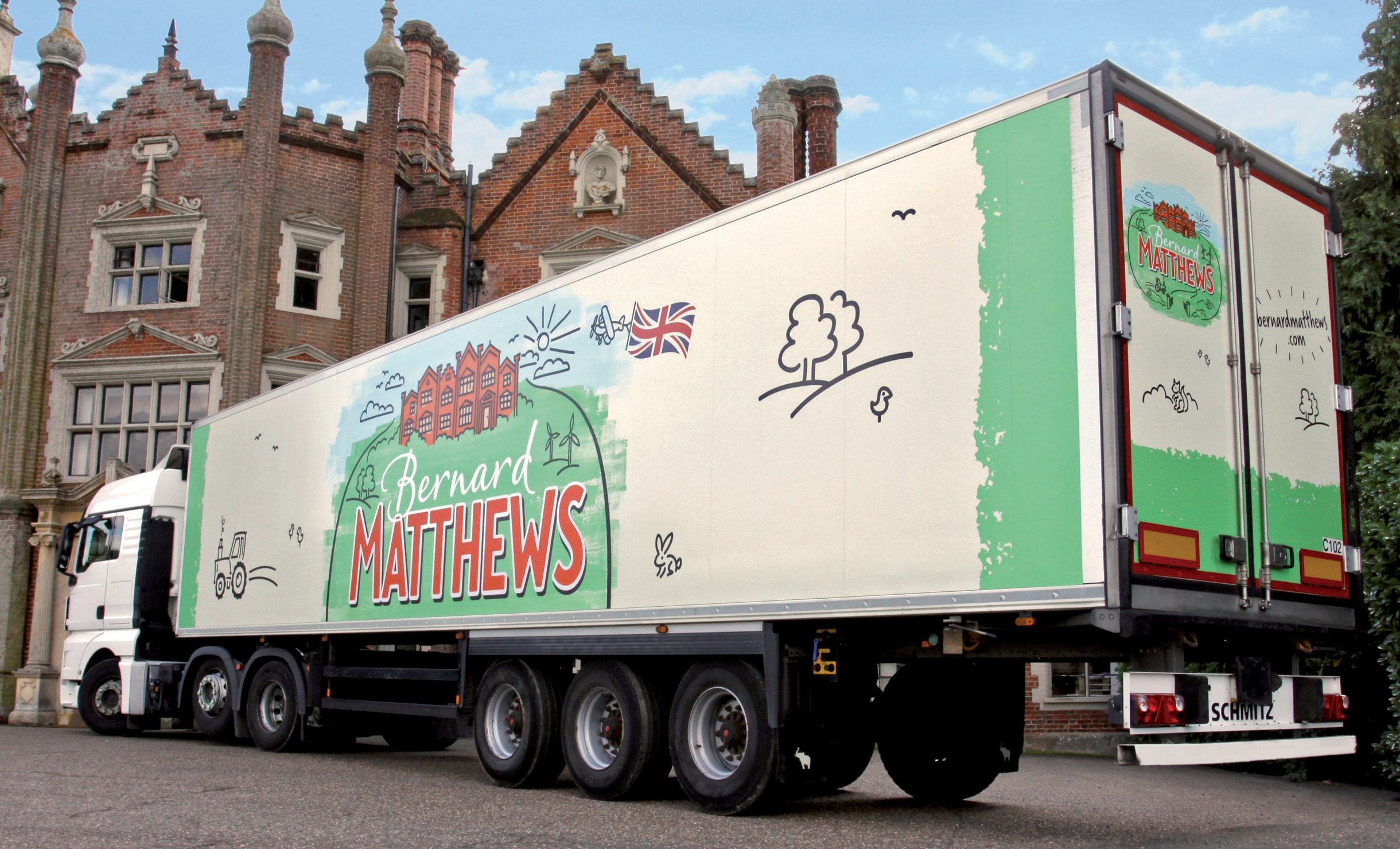 Schmitz Cargobull deliver ‘Bootiful’ reefers for Bernard Matthews ...