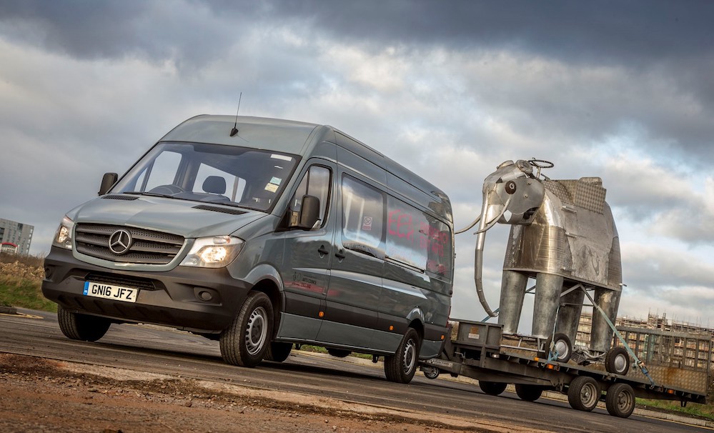 Mercedes-Benz Sprinters earn their artistic licences | Vans UK Haulier