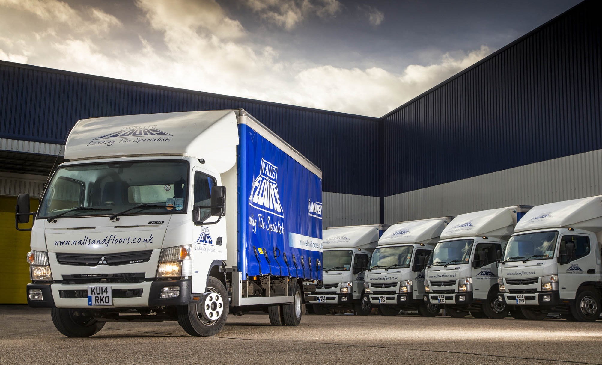 High-profile tiling firm sticks with FUSO Canter | Trucks UK Haulier