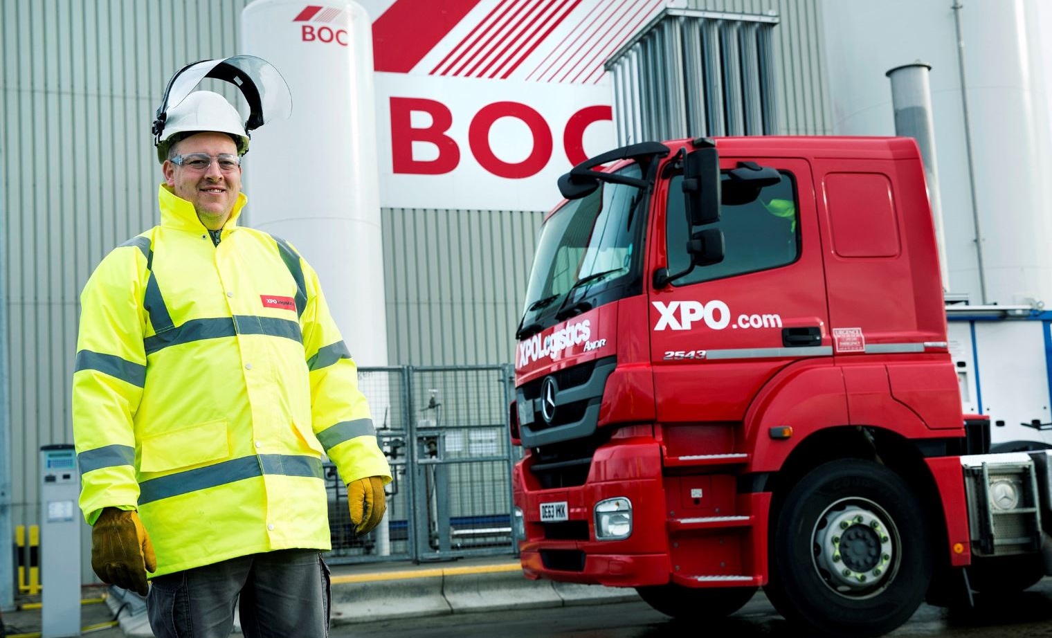 XPO Logistics and BOC sign LNG fuel contract | Fleet UK Haulier