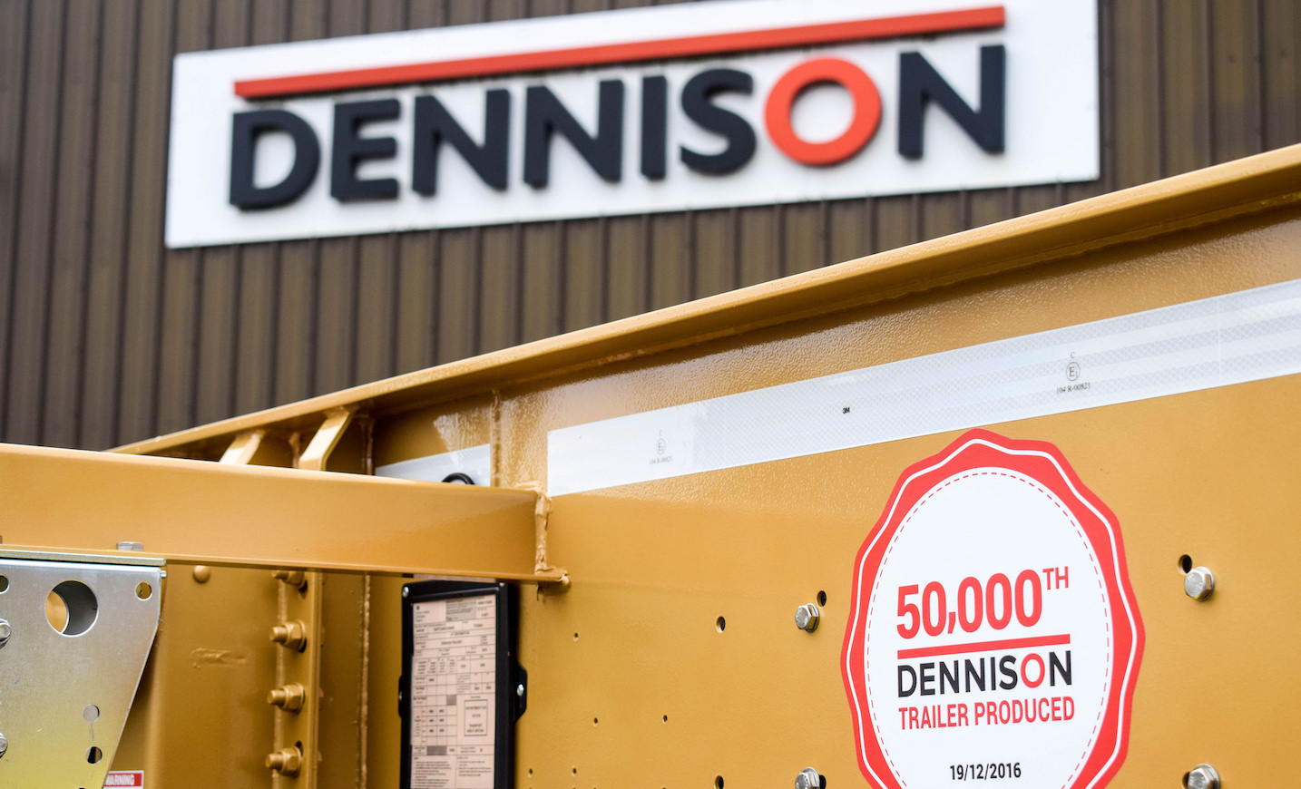 50,000 not out for Dennison Trailers | Trailers UK Haulier