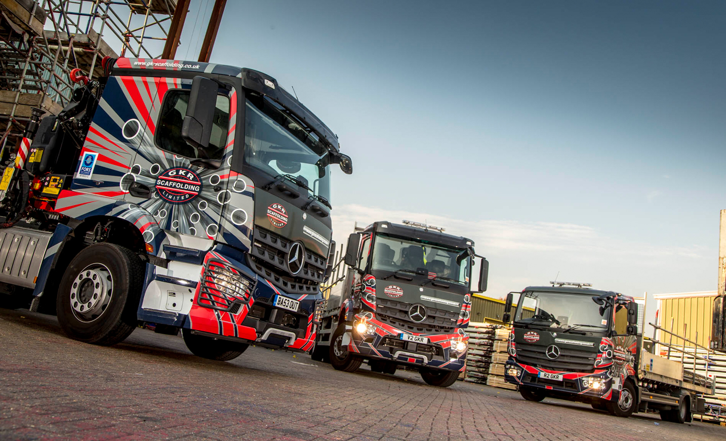 GKR aims high with low-emission Mercedes-Benz fleet | Fleet UK Haulier