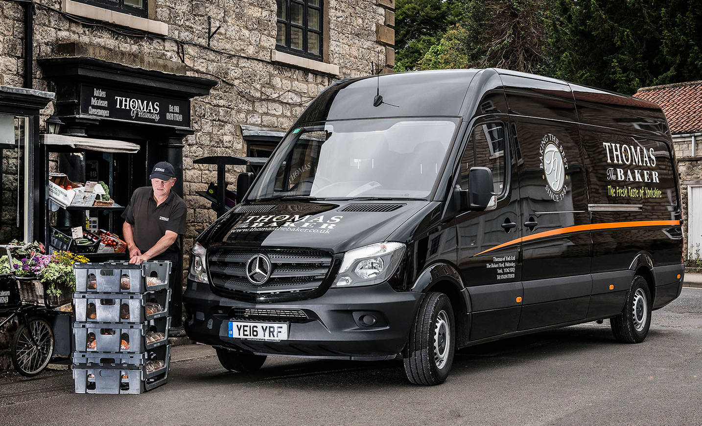 Mercedes-Benz Sprinter’s an early riser for Thomas the Baker | Vans UK ...