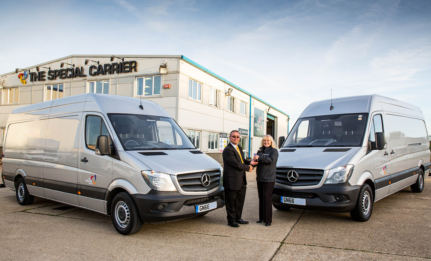 Sparshatts cracks The Special Carrier case with first Mercedes-Benz van ...