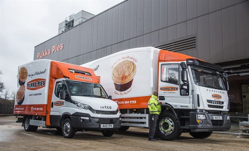 New Dailys prove a perfect fit for Pukka Pies | Vans UK Haulier